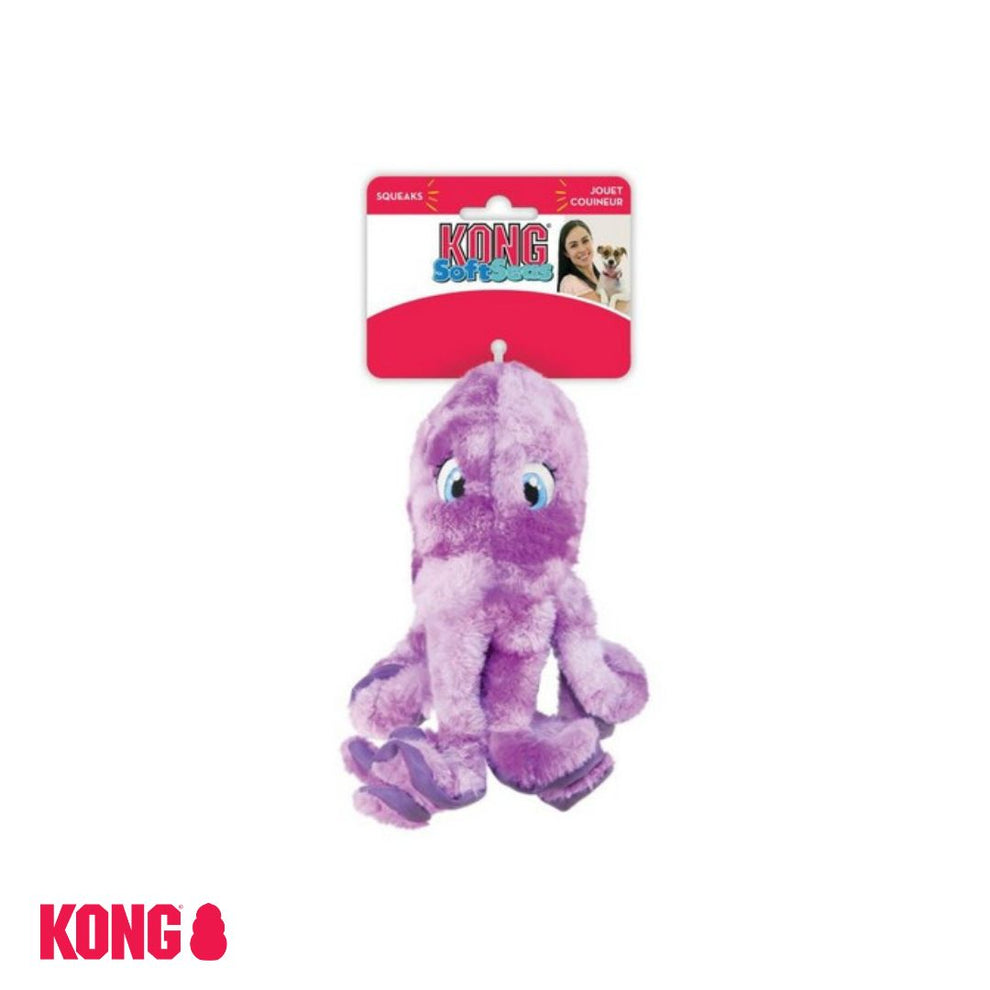 KONG SoftSeas Octopus Plush Dog Toy | Dragonfly Products